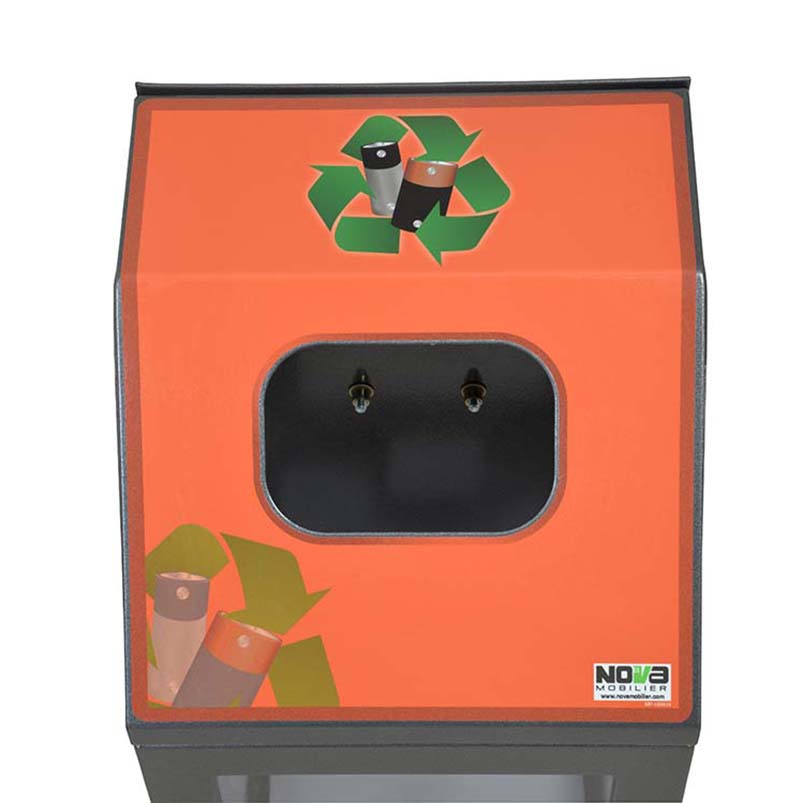 CP30L-B Battery Collector Bin - Commercial Recycling Bin